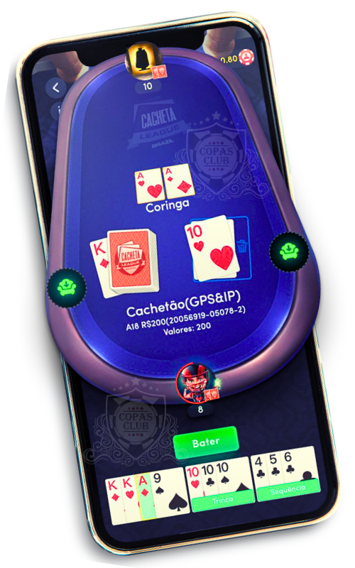 Jogar Cacheta Online - Cacheta League Brazil