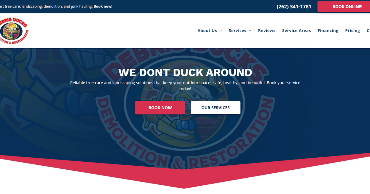 Debris Ducks Landscaping & Lawn Services in Wisconsin