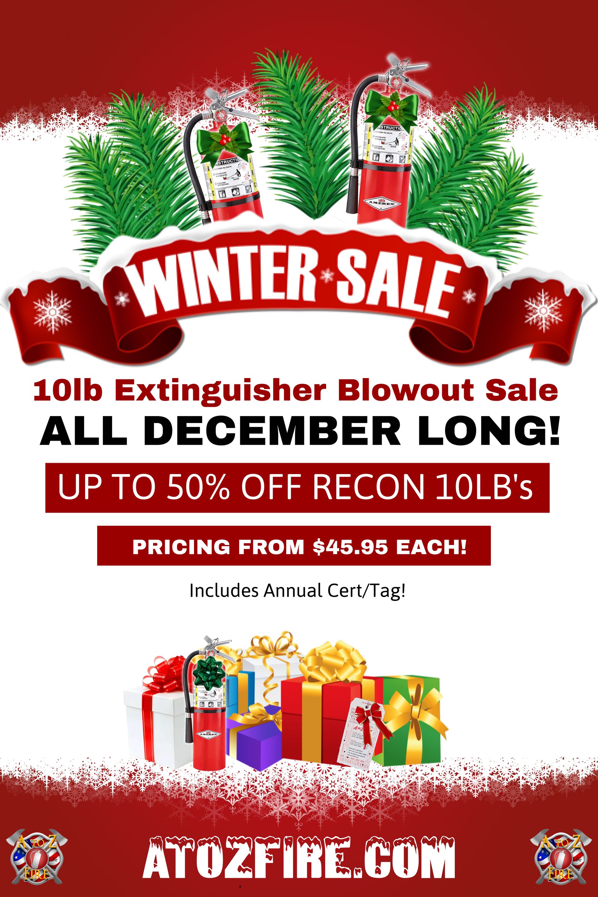 A to Z Fire: Blowout Clearance on Fire Safety Products