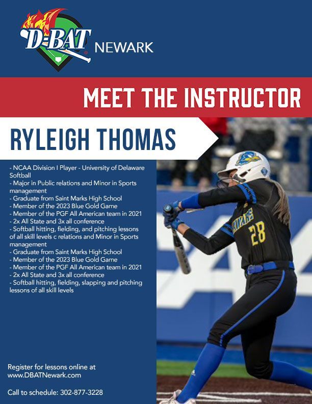 Baseball & Softball Lessons | D-BAT Newark | Newark,DE