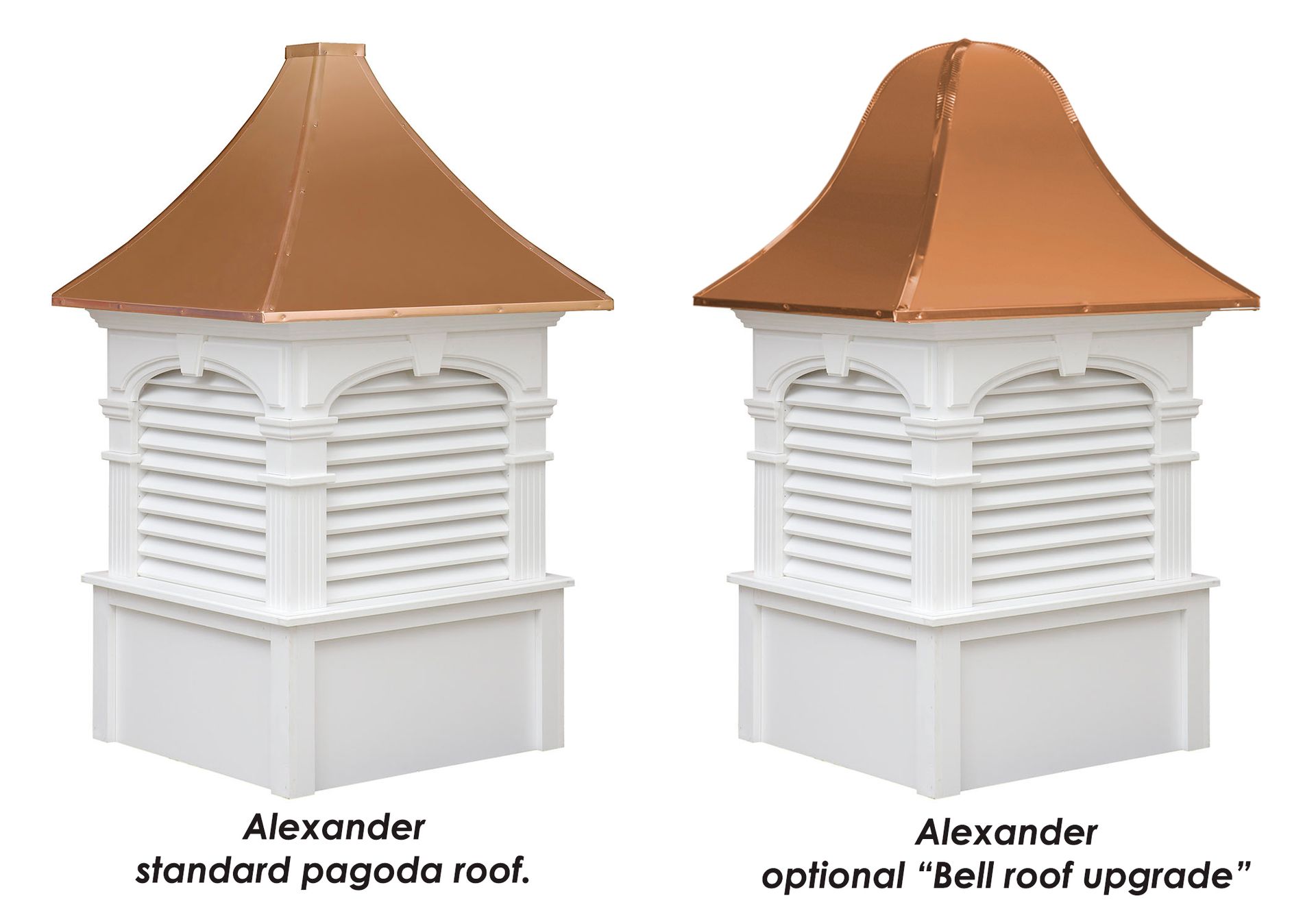 Yarmouth Cupola Bell Roof: Cupola Options from Royal Crowne
