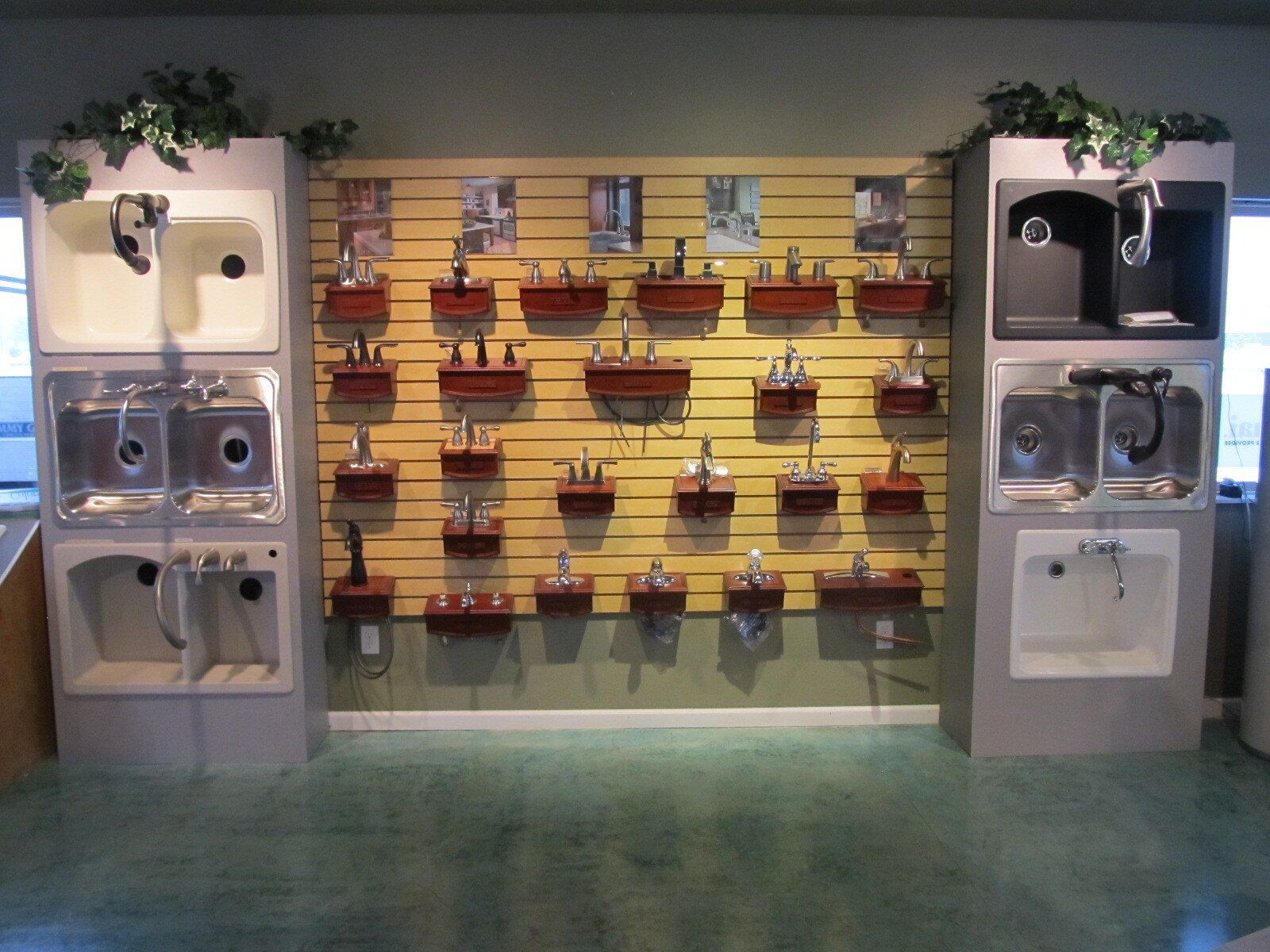 Showroom | Plumbing Fixtures | Red Bud IL | HVAC Equipment