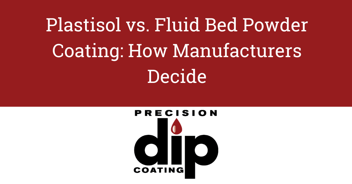 Plastisol Coating Services | Hot Dip Coating, Molding