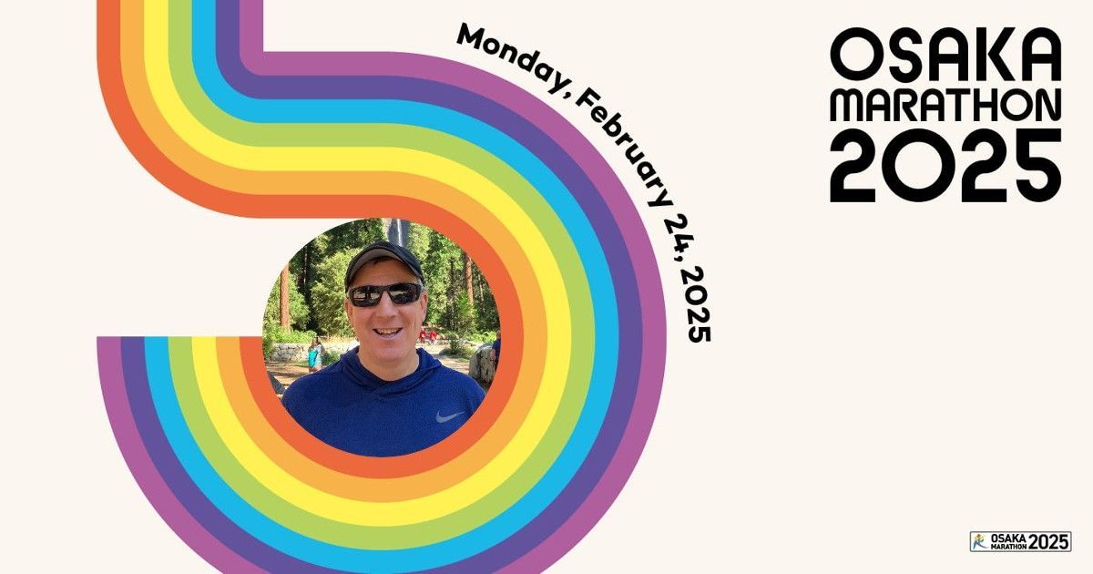 Sponsor Rick Bartlett for the 2025 Osaka Marathon