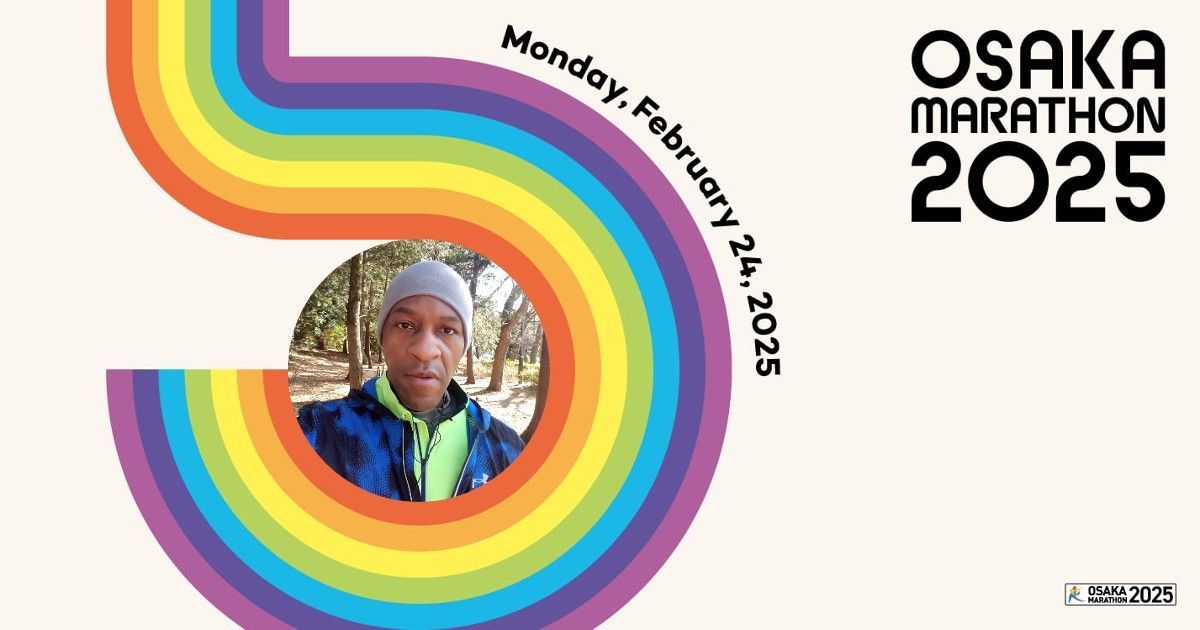 Sponsor Donald Thomas for the 2025 Osaka Marathon