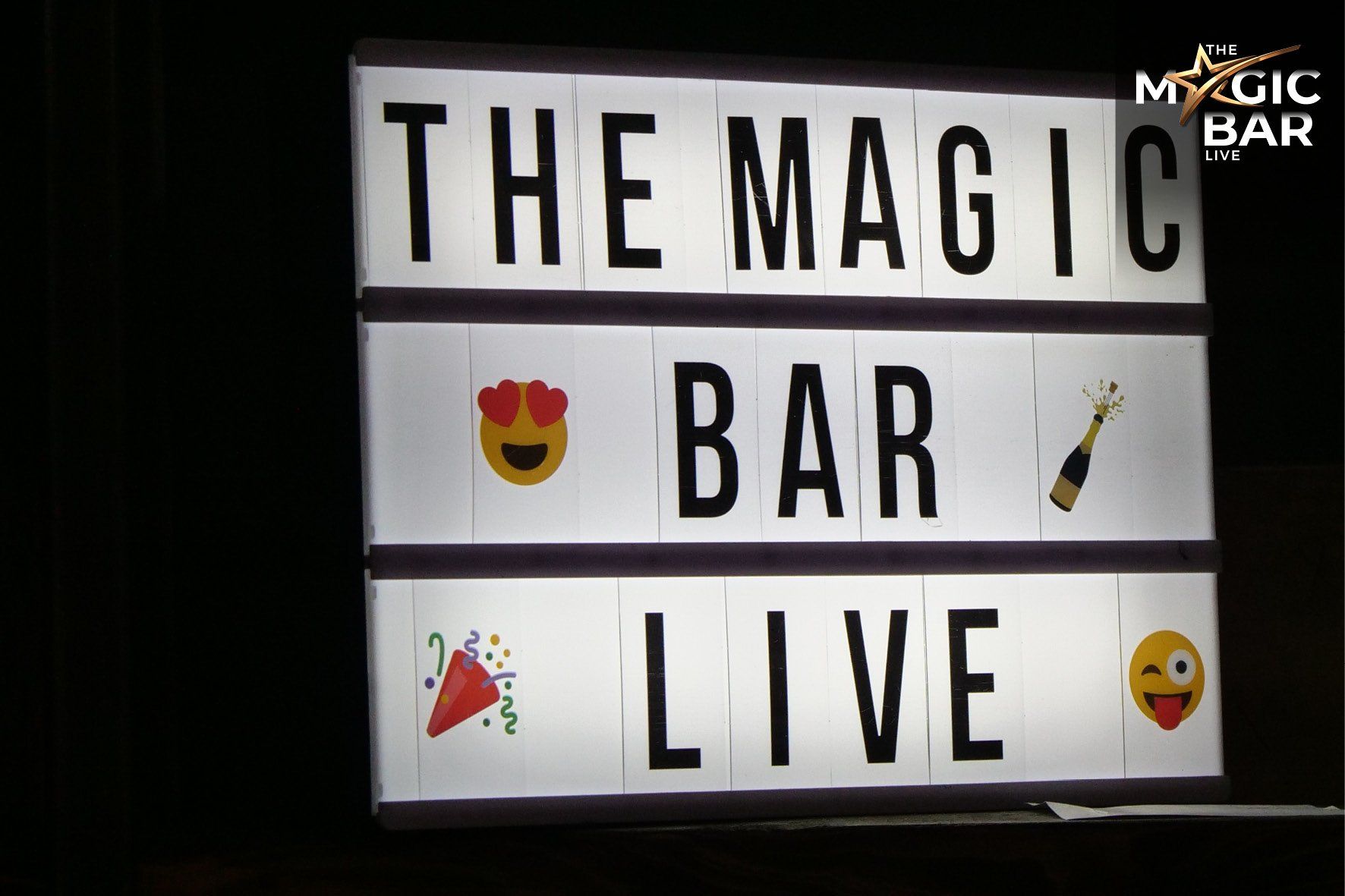 Comedy Stand Up Magician at The Magic Bar Live, Llandudno.