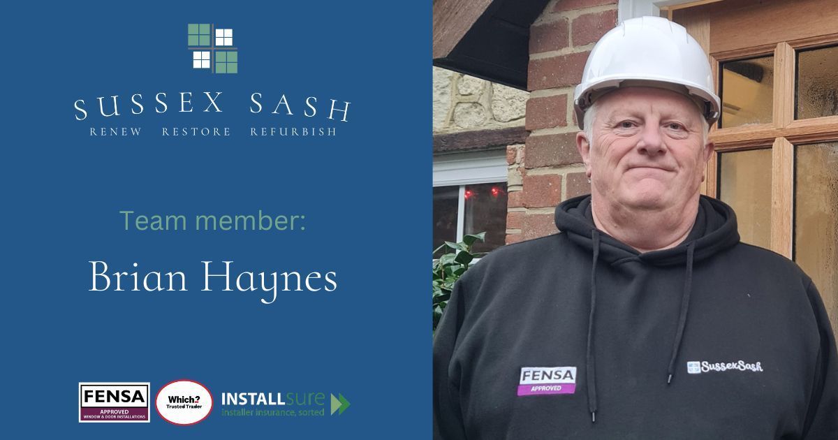 Sussex Sash Team - Brian Haynes