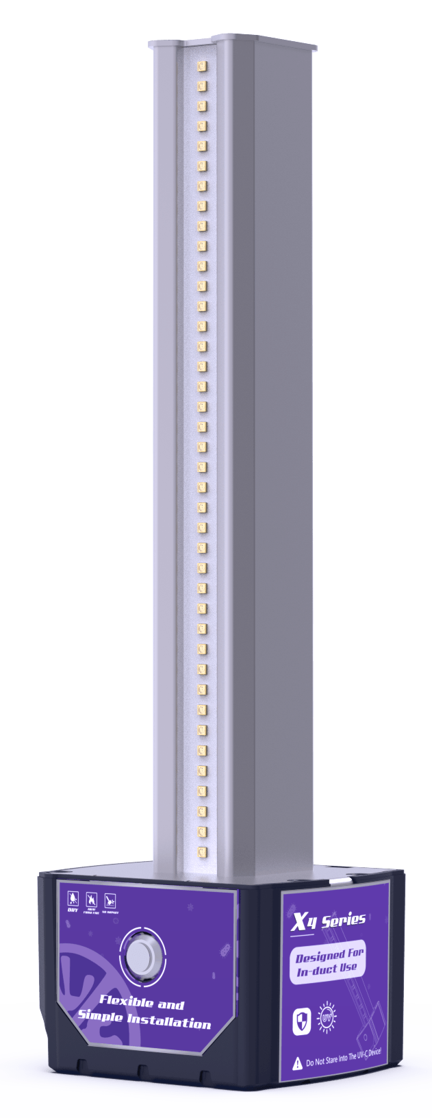 CTX4 UVC LED Ahu ‘In Duct’ Air Purification Probe
