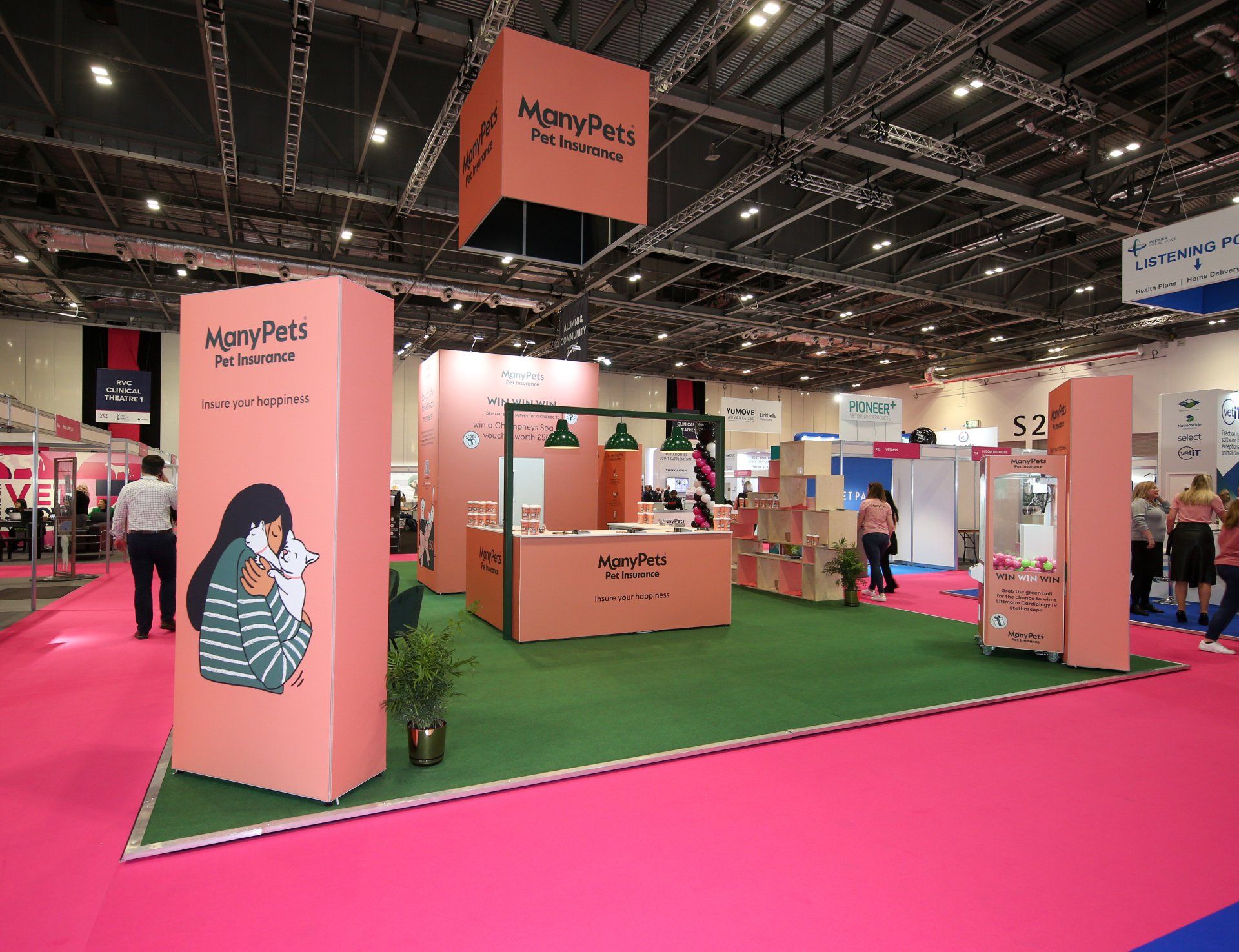 Exhibition Stands UK - Modular stands Designed and Made by Tecna UK