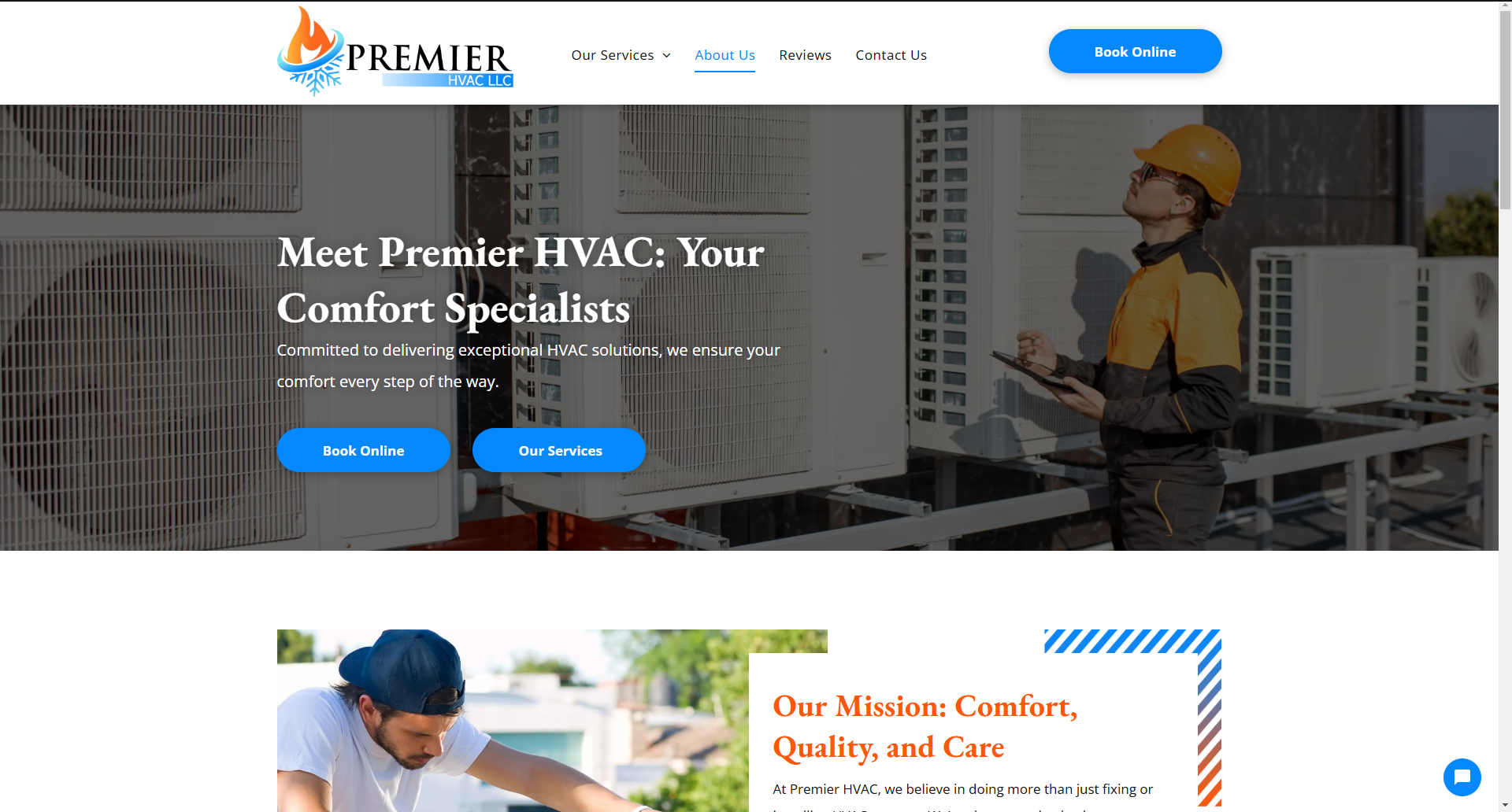 About Premier HVAC | Trusted Heating & Cooling Experts