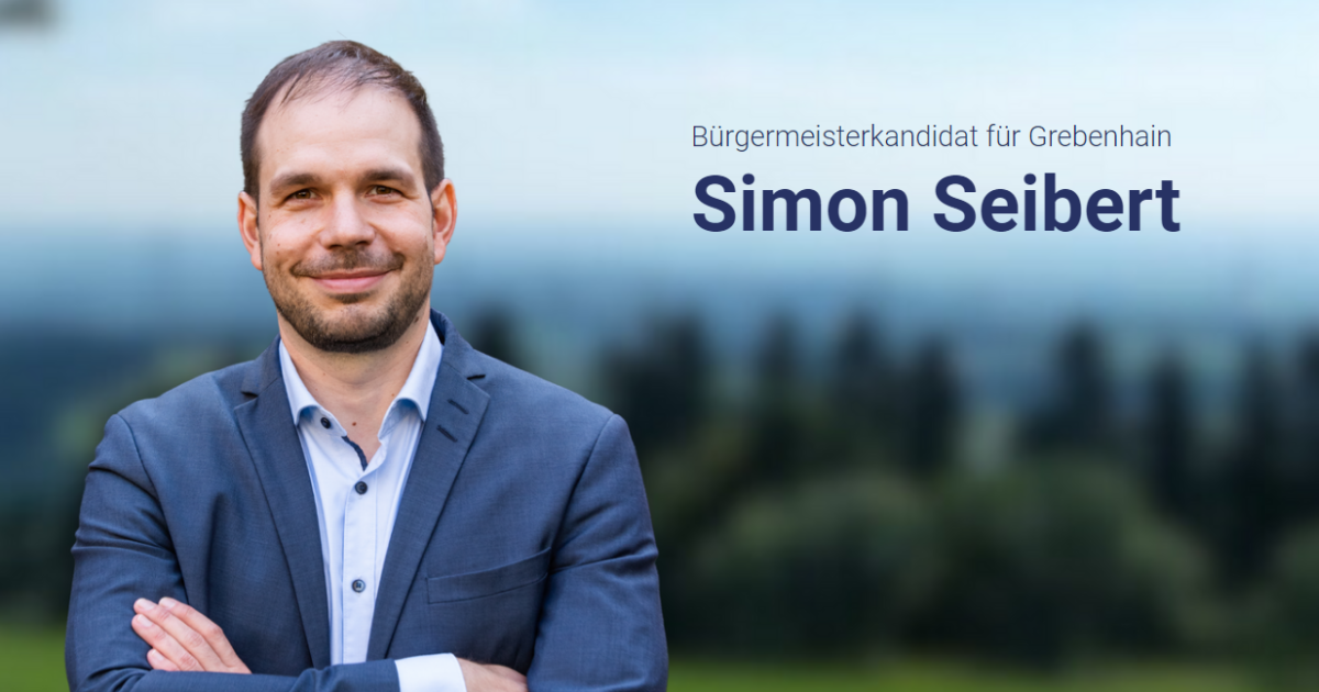 Simon Seibert - Bürgermeister für Grebenhain 2025