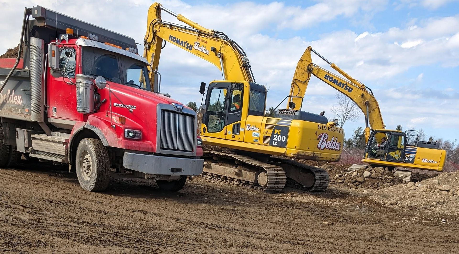 Installation septique à la MRC Antoine-Labelle | Excavation Boldex Inc