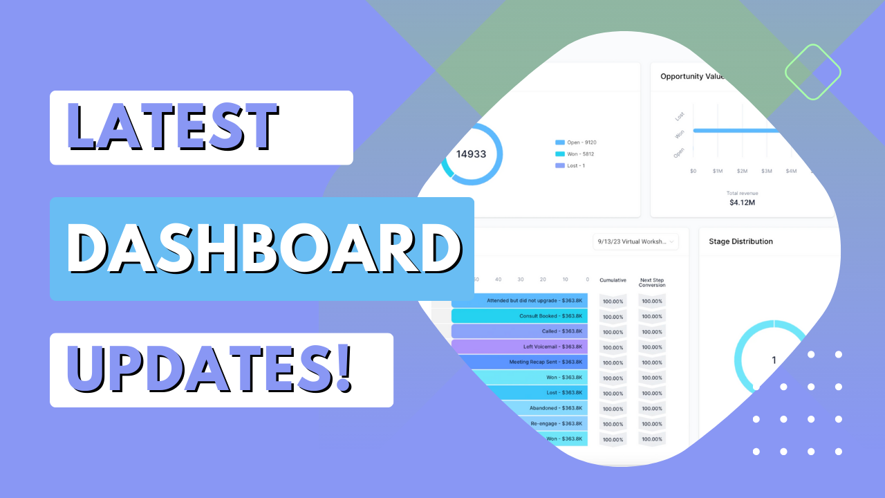 Check Out Our Latest Updates To The Connect Dashboard!