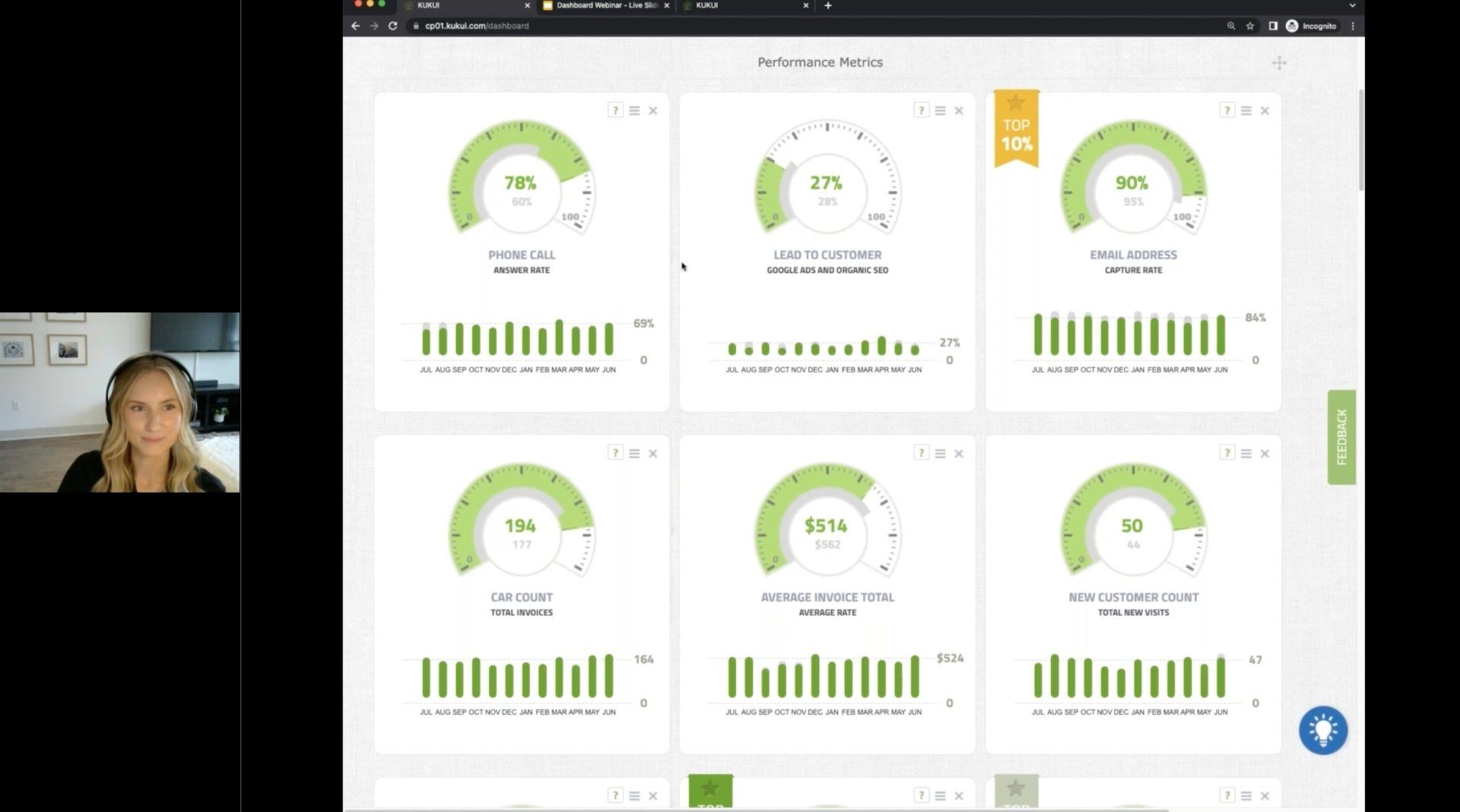 Control Panel Dashboard