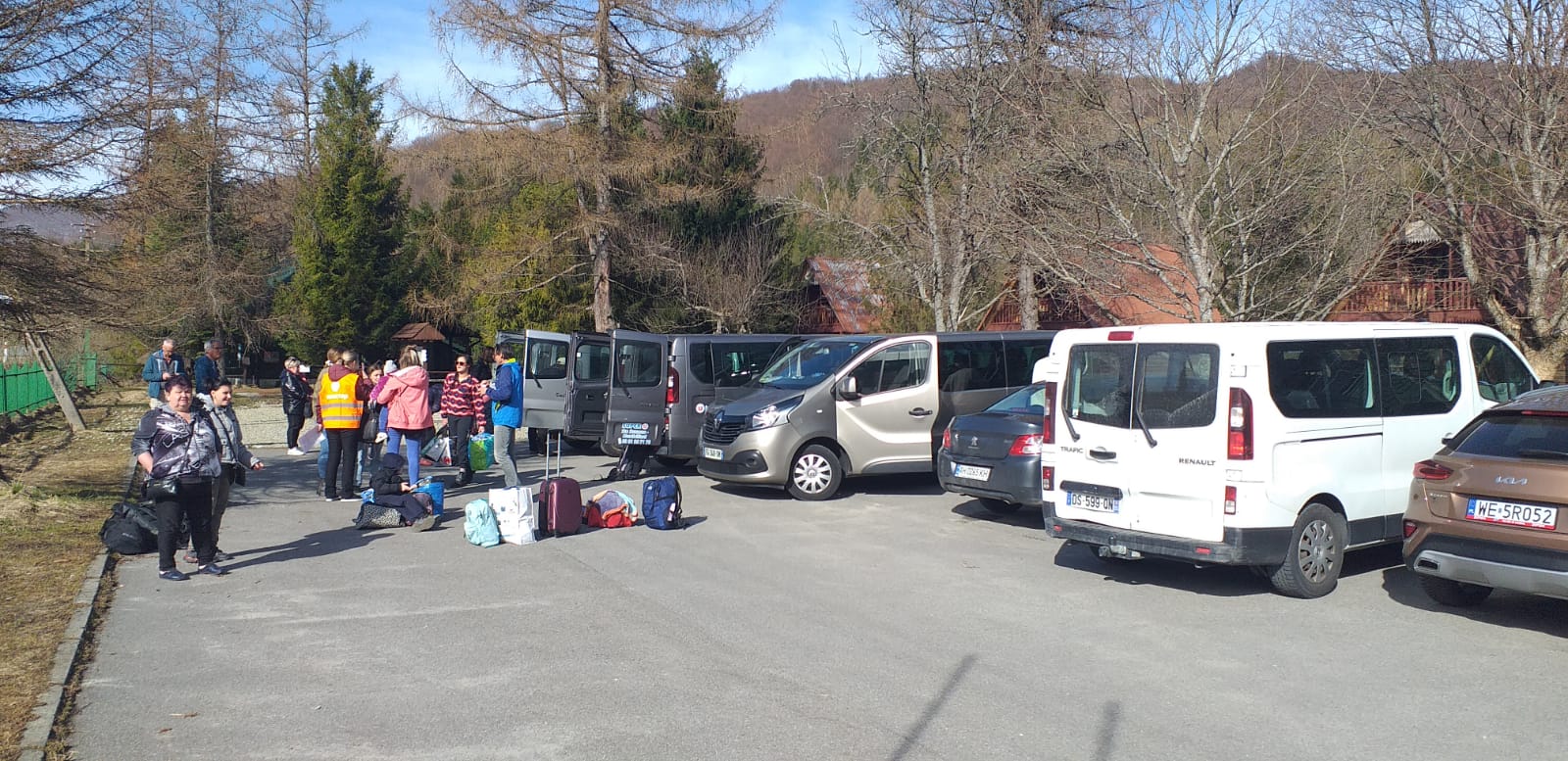 Vendredi 15 avril - 4e convoi GSF - Arrivée en France