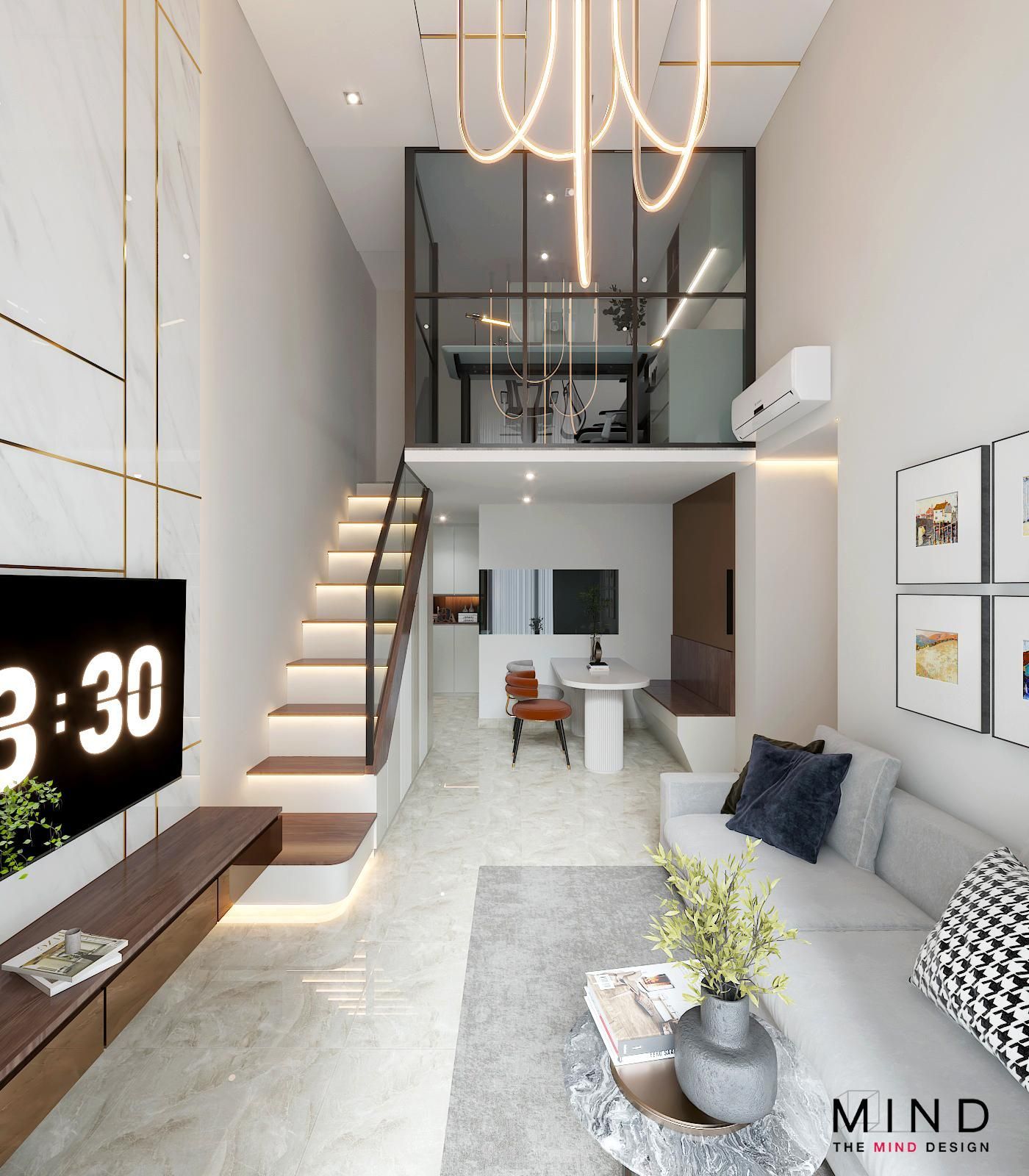 The Mind Design - Singapore loft specialist interior design.