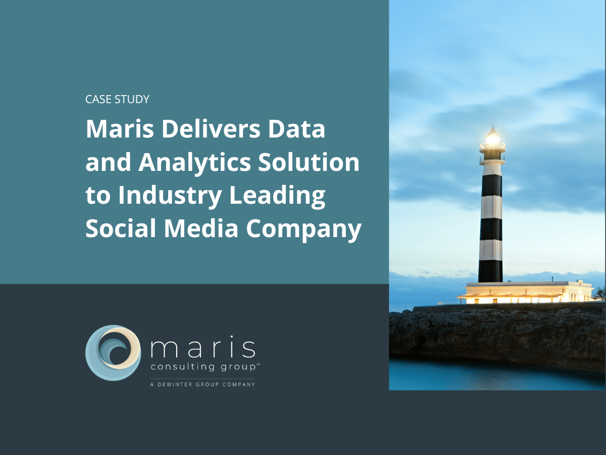 Maris Delivers Data Analytics Solution to Social Media Company