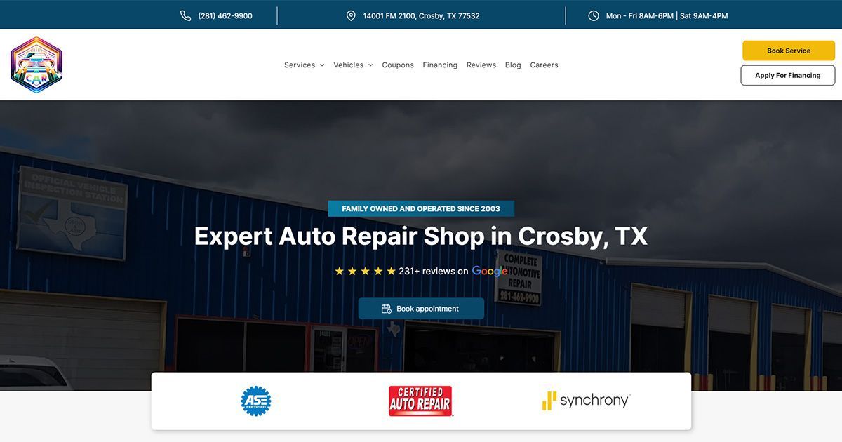 Mercedes Benz Auto Repair - Crosby, TX | Complete Automotive Repair