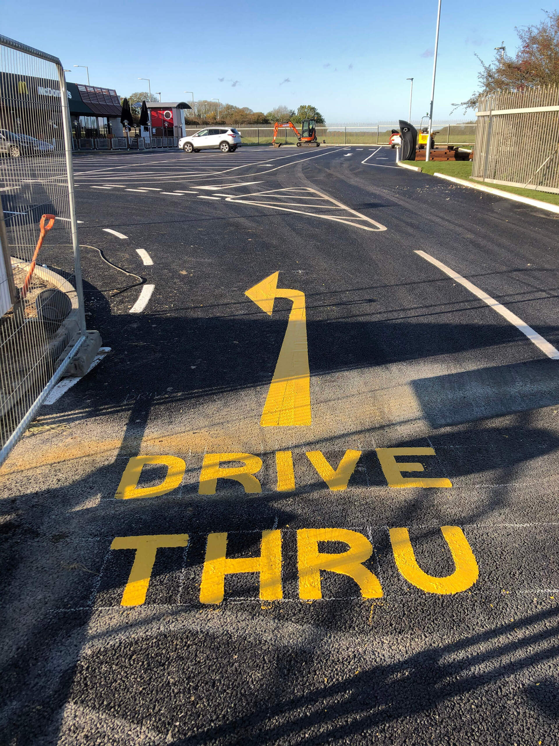 Road surface markings | Tomras Road Markings | Newark