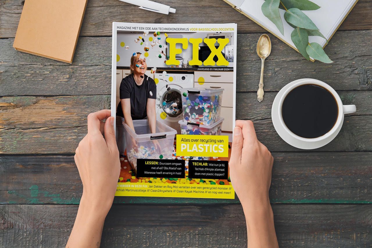 Eerste editie FIX Magazine met online lesmateriaal