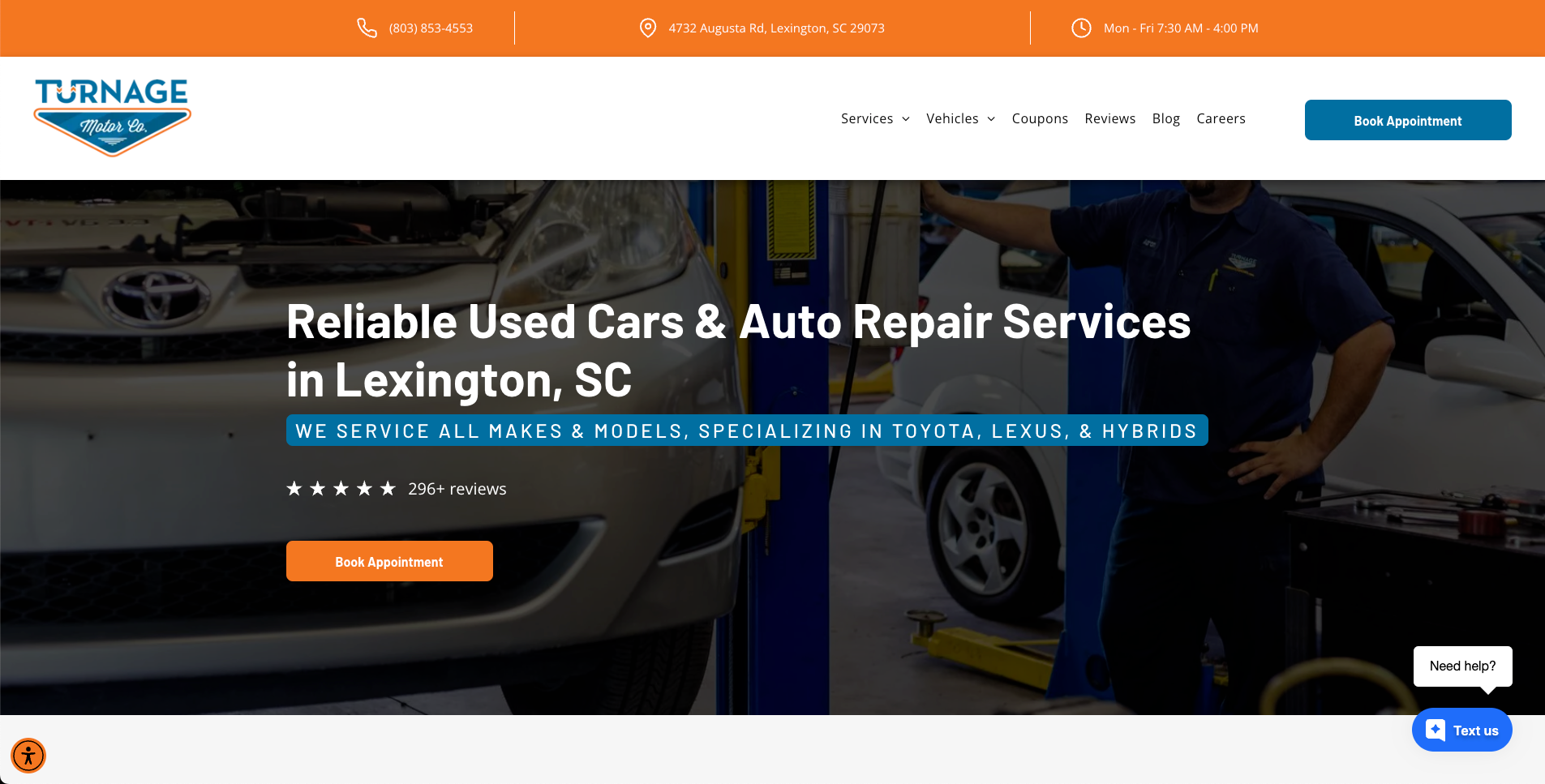 Reliable Auto Repair in Lexington, SC | Turnage Auto Care