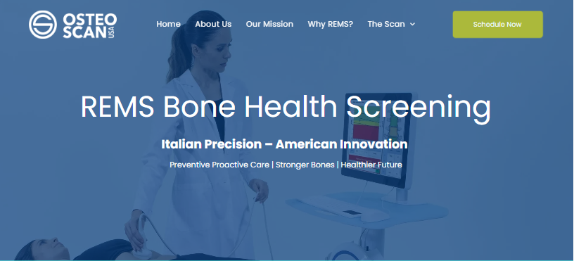 REMS Scans & Bone Health Consultations | Osteoscan US