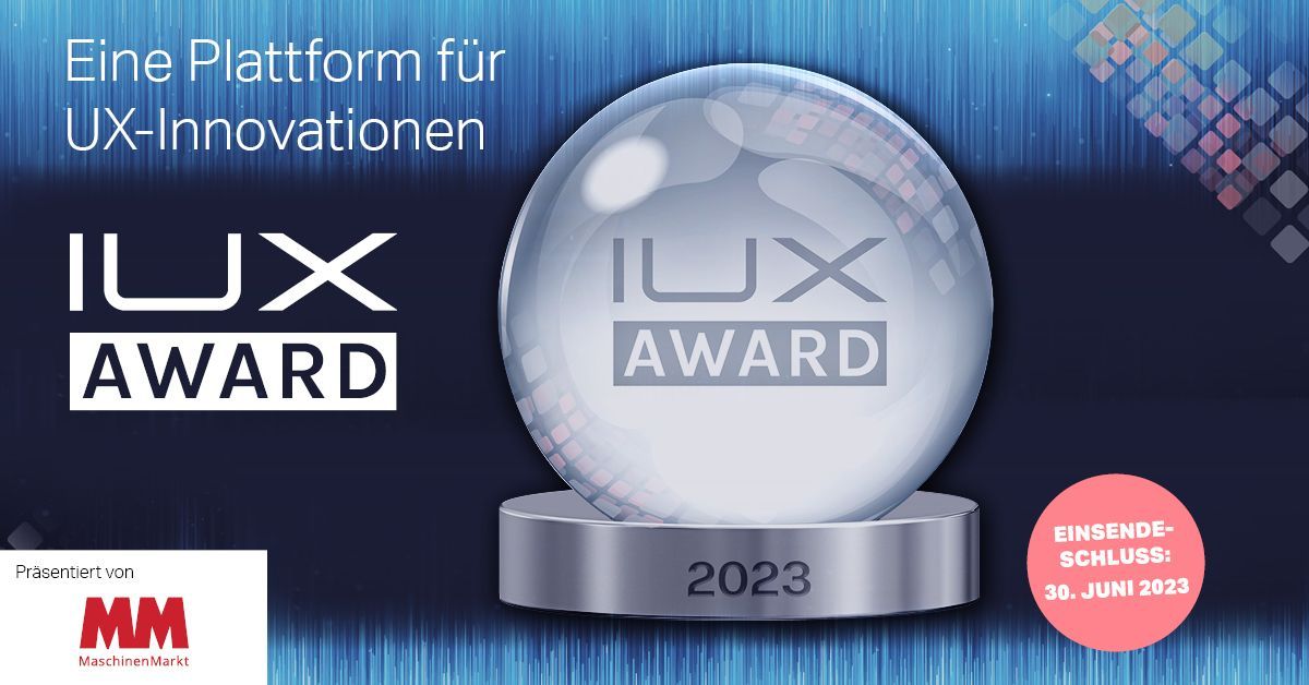 Future of Industrial Usability | IUX AWARD