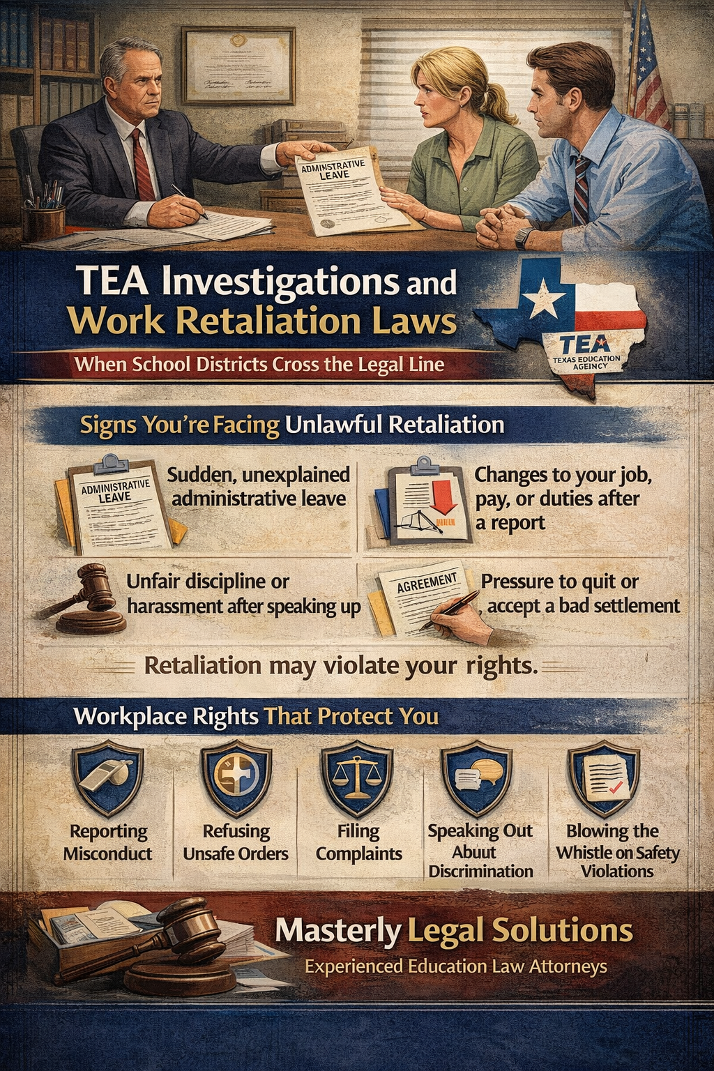 Retaliation: Department of Labor Workplace Rights