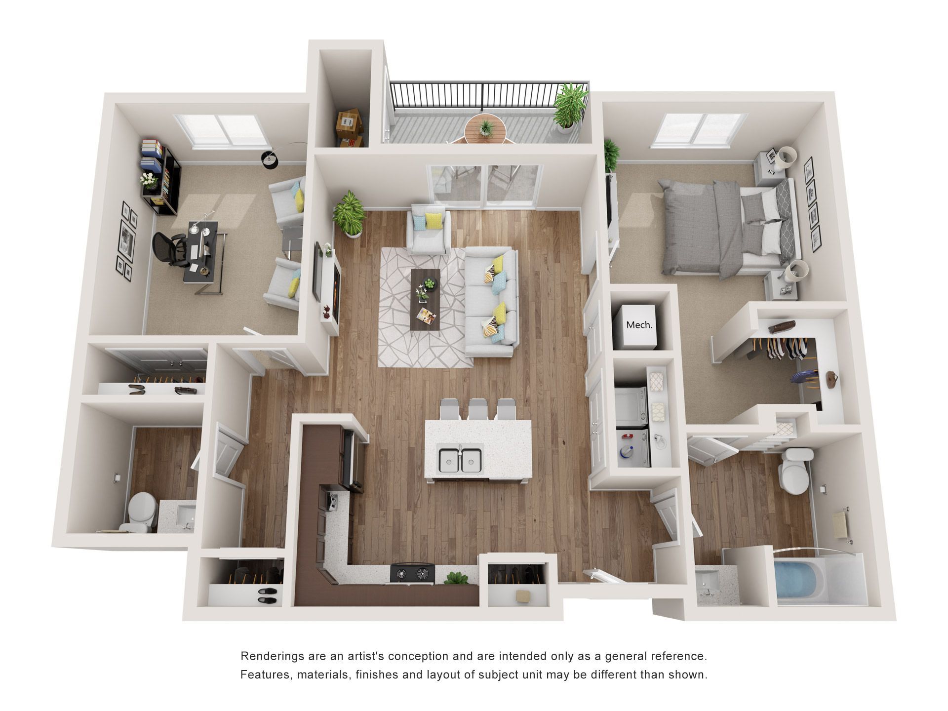 Floor Plans | The Landing at Legends | Champaign, IL