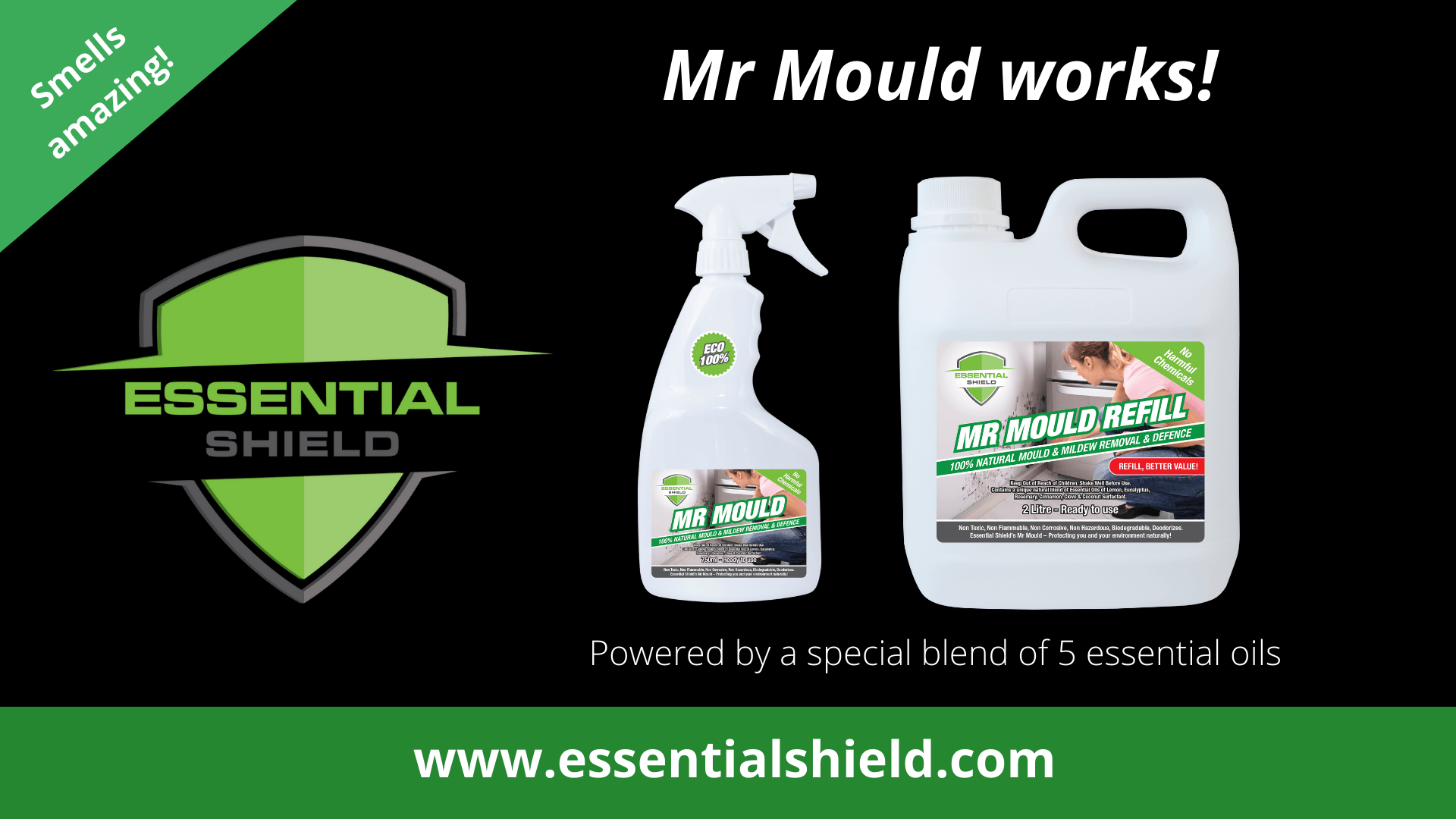 Mr Mould Stockists | Essential Shield