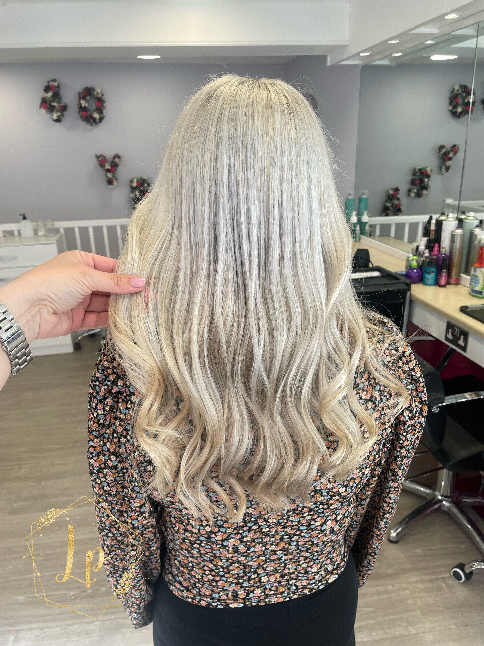 Hair by Laura Price wedding hair specialist in salon stylist