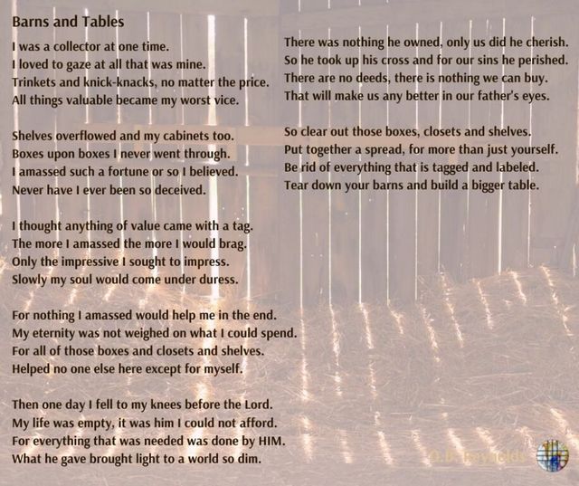 Baptist Mens Day Poem
