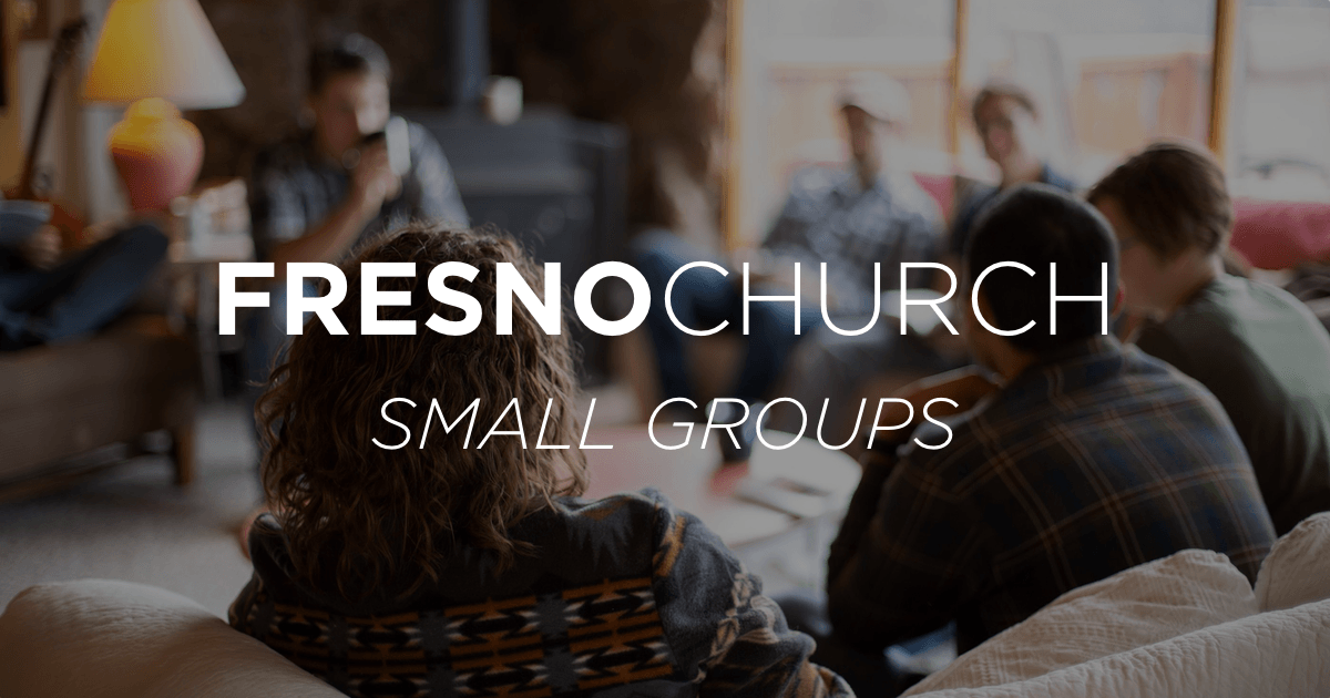 Sign Up For A Small Group