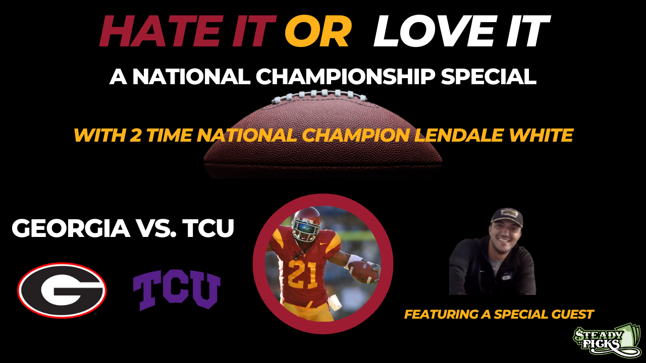 LenDale White's National Championship Best Bets For Georgia vs. TCU ...