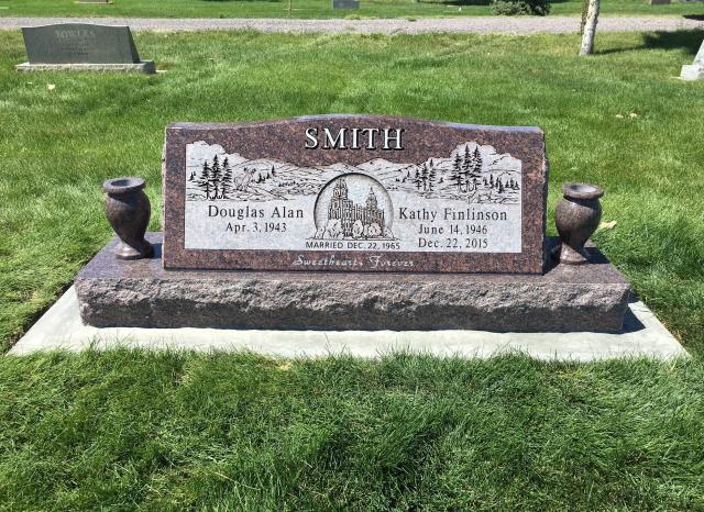 Headstone Photo Gallery | Walker Monument | Utah