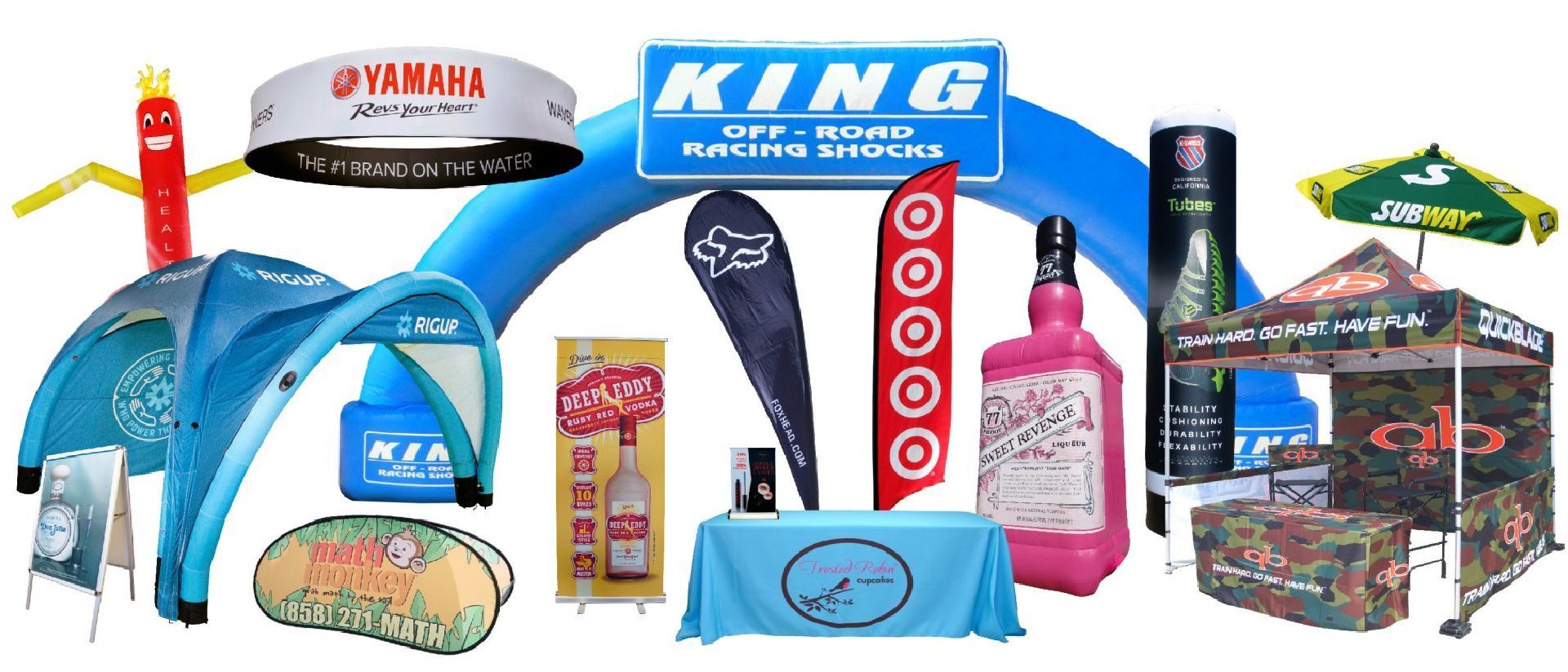Custom Special Event Displays Tents & Flags | Impactadvertising