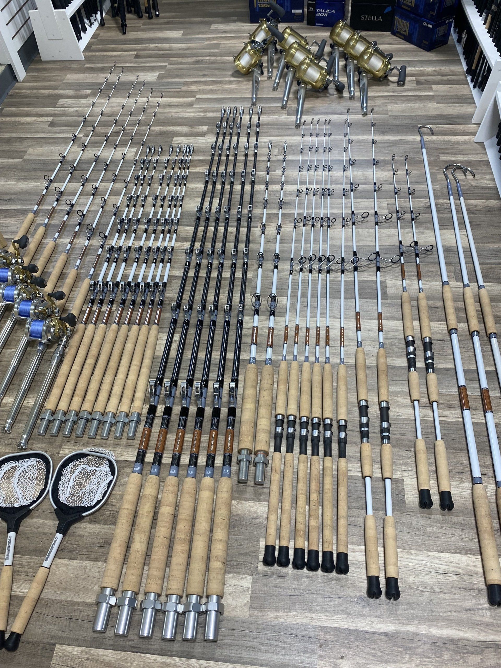 Quality custom fishing rods.