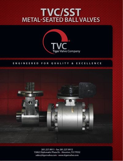 API Certified Valve Manufacturing - US & Canada | TVC Valve