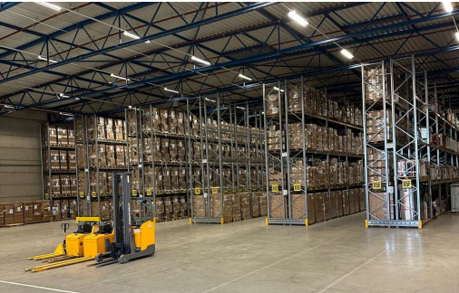 Bonded warehouse of douane-entrepot voor opslag douane goederen