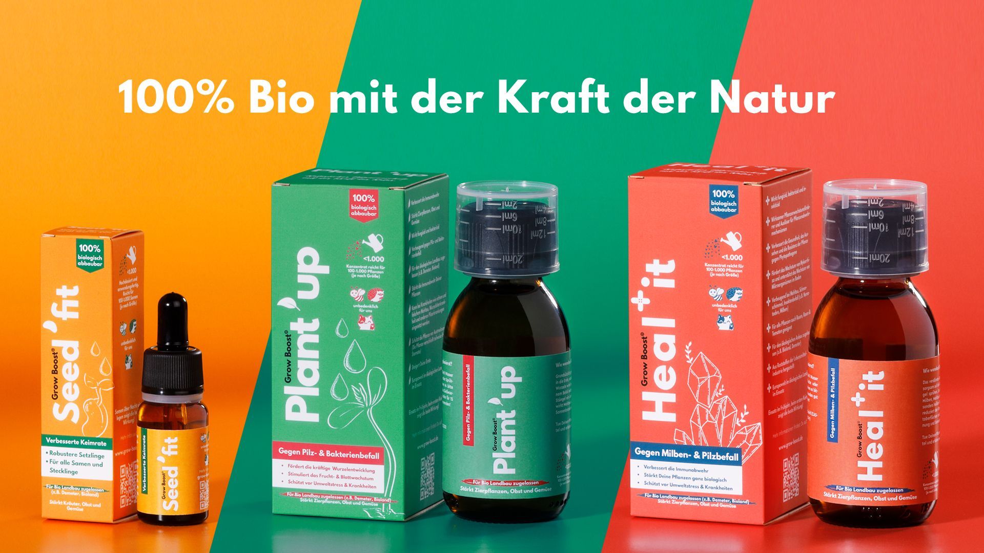 Grow Boost® natürliches Pflanzenwachstum durch Chitosan