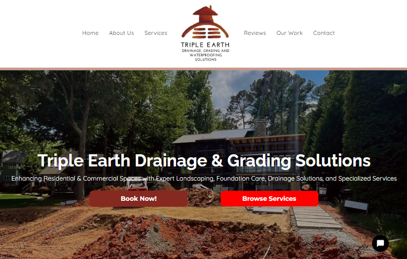 Home | Triple Earth Draining and Grading Solutions