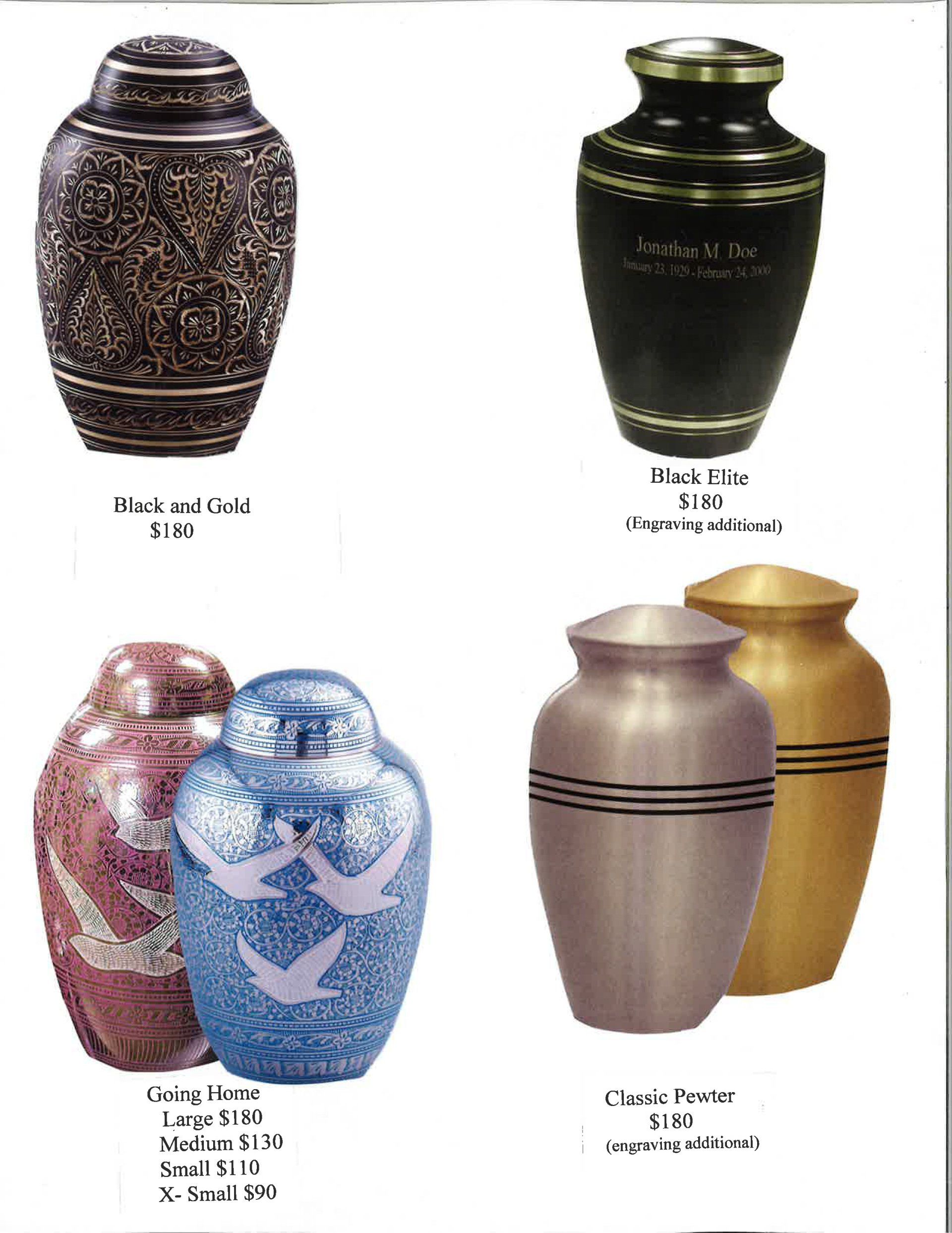 Cremation Products in Mesa, AZ | Angels Cremation & Burial