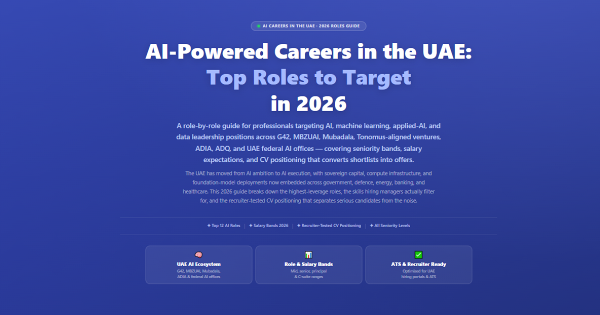 AI-Powered Careers in the UAE: Top Roles for 2026 | Labeeb