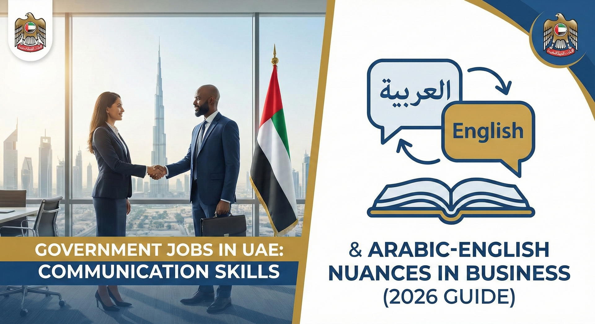 Government Jobs in UAE: Arabic-English Communication Skills | labeeb.ae