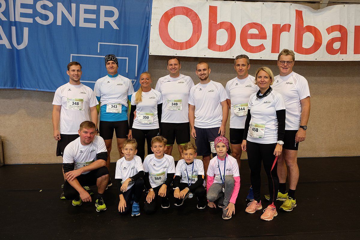 Zellinger-Team bei 12. Oberbank Donaulauf Ottensheim