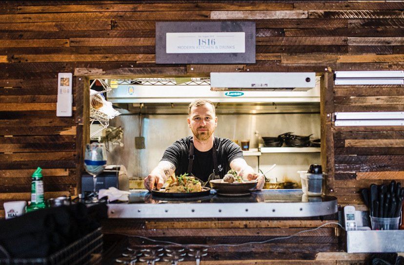 1816 Modern Kitchen & Drinks- Corydon, Indiana Southern Comfort Cusine ...