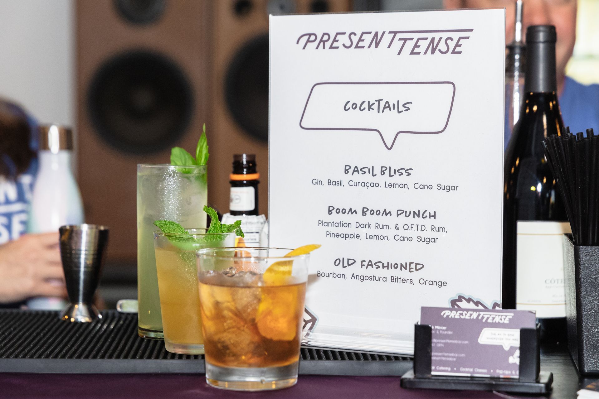 Events & Galas Mobile Bar Service - Present Tense Bar