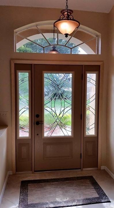 Custom Glass Inserts l Tampa, FL l DoorPro Entryways, Inc.