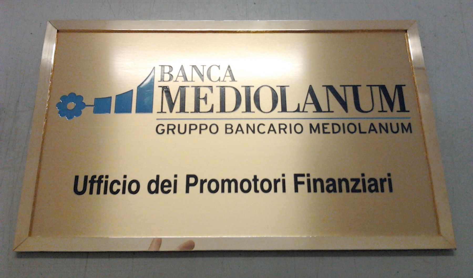 Targhe in alluminio per uffici | Roma | Mondo Grafico