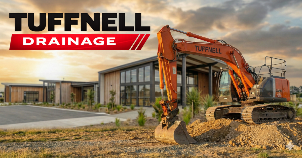 Major Project Drainage Canterbury | Tuffnell - No Drama